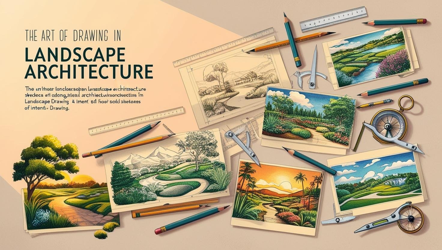 The Art Of Drawing In Landscape Architecture: Intent And Craft